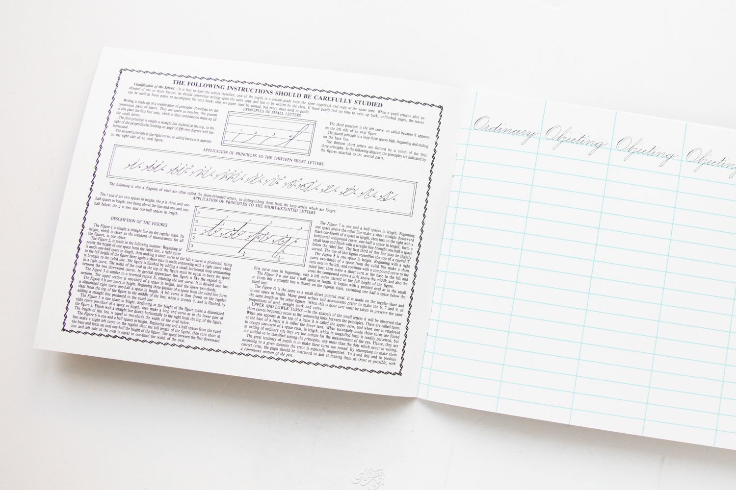 Spencerian Penmanship Set of 5 Copybooks +Theory Book Workbook 860₴