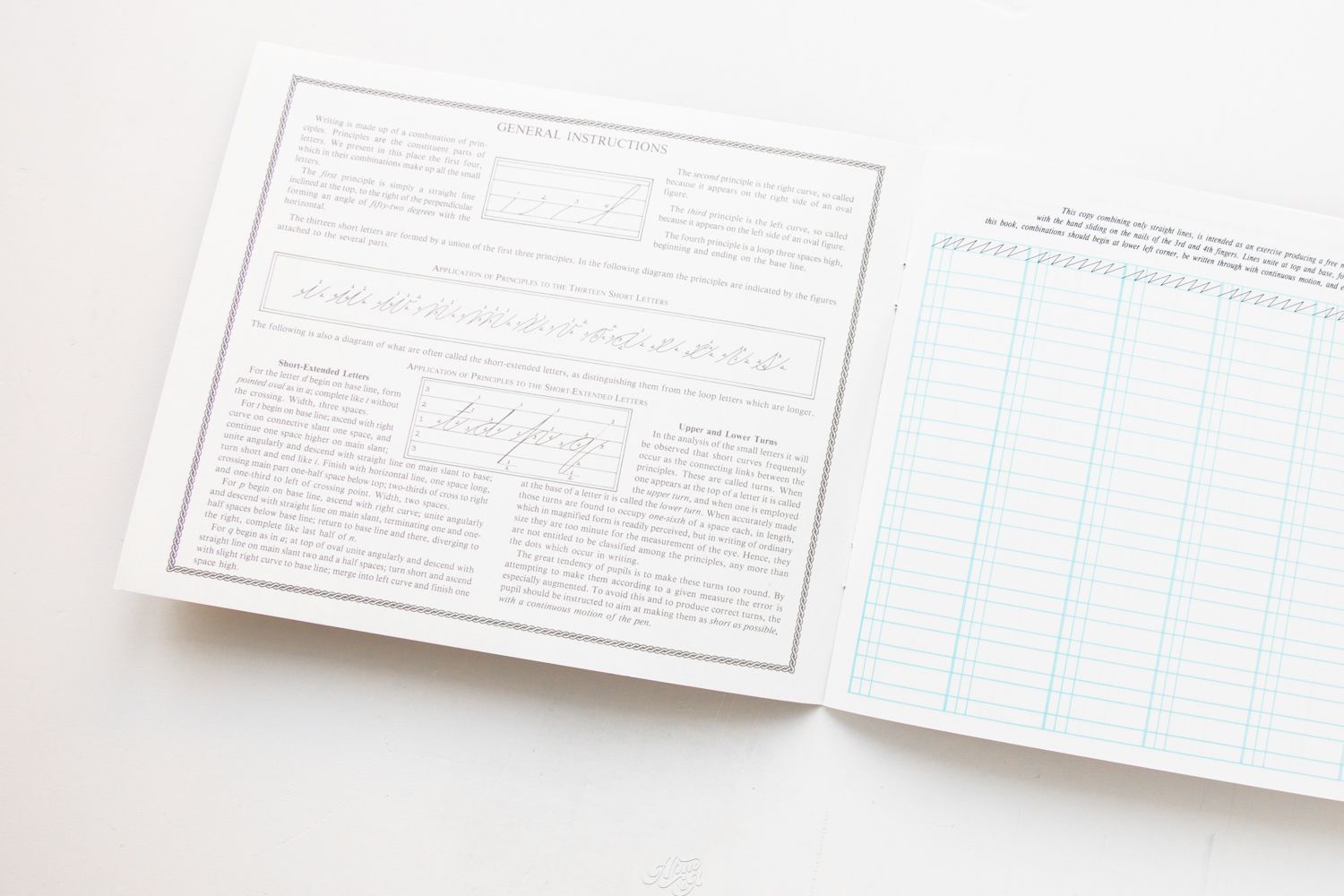 Spencerian Penmanship Set of 5 Copybooks +Theory Book Workbook 860₴